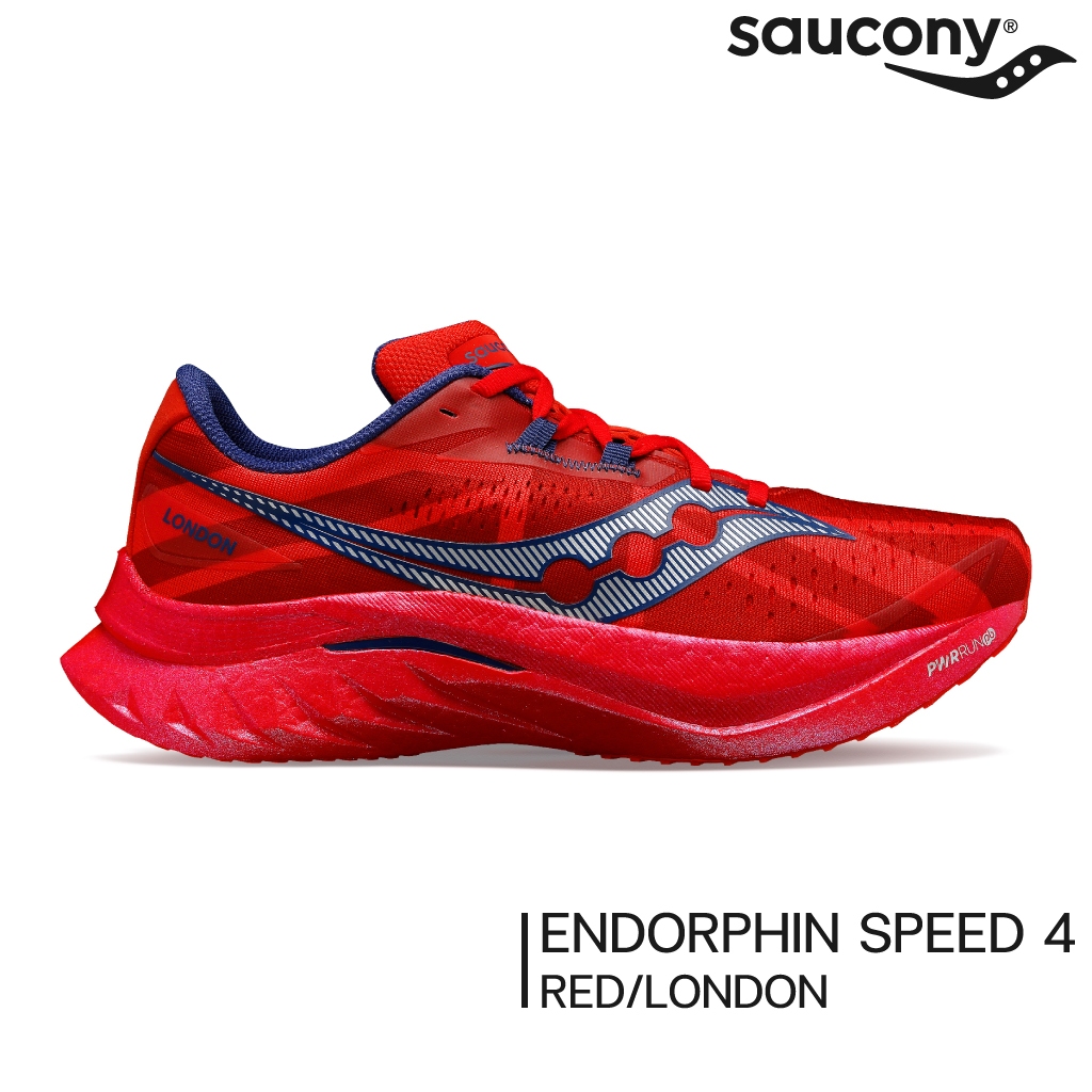 Saucony Endorphin Speed 4 Men (ฟรี! ตารางซ้อม) รองเท้าวิ่งถนนสำหรับทำ ...