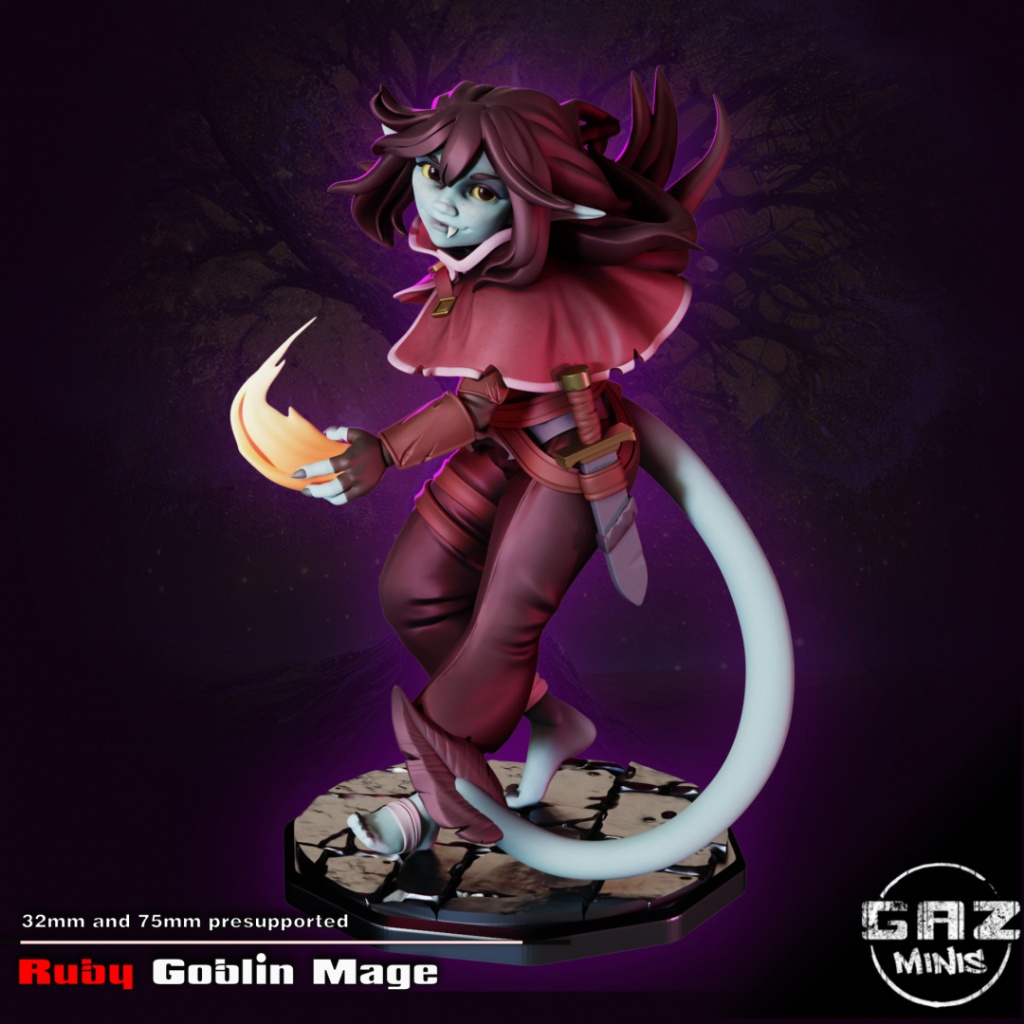 Ruby Goblin Mage 32/75mm | Shopee Thailand