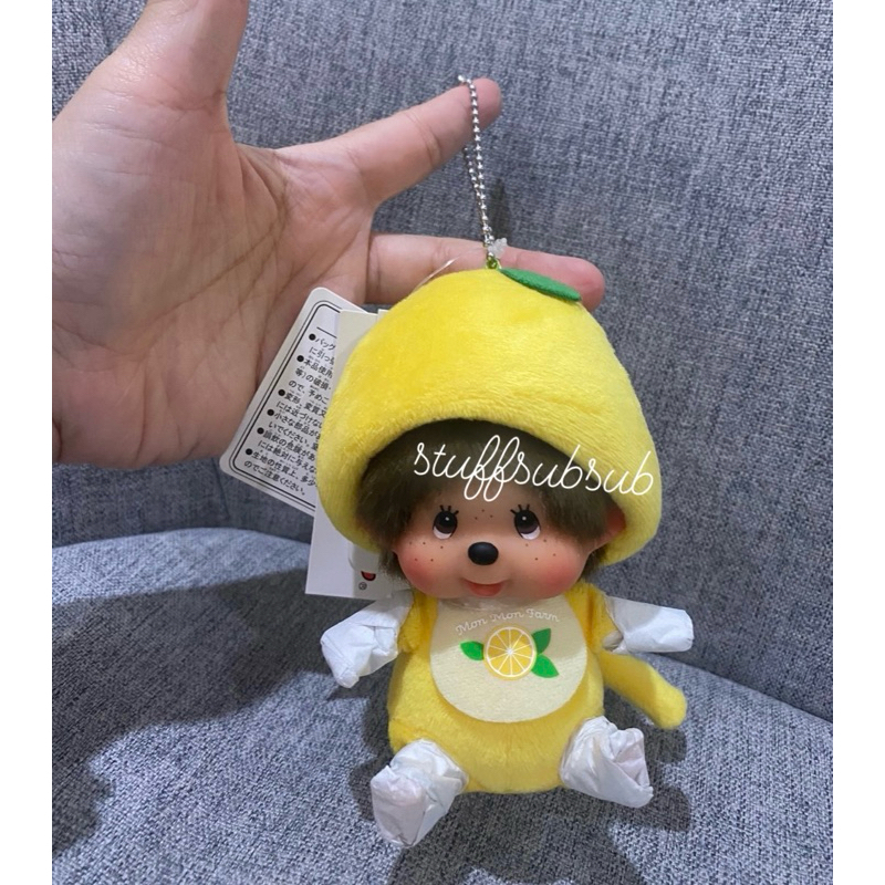 ของแท้/พร้อมส่ง พวงกุญแจ monchhhichi Mon Mon farm | Shopee Thailand