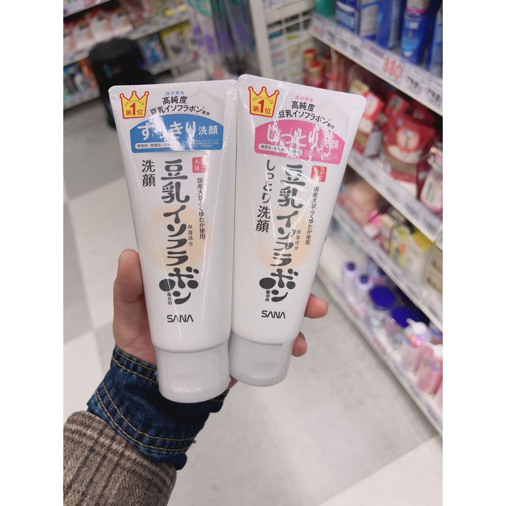 ของแท้ 100% SANA Soy Milk Cleansing Foam 150g 2สูตร โฟมล้างหน้าเต้าหู้ | Shopee Thailand
