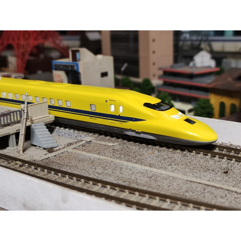 โมเดลรถไฟความร็วสูง มีไฟ โมเดลรถไฟ ชินคันเซ็น Kato Shinkansen Dr.yellow ...