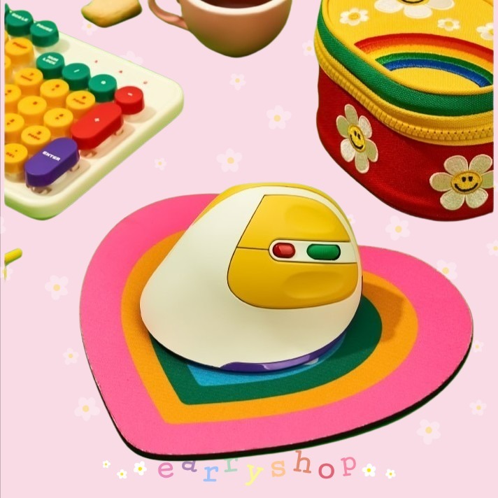 ( พร้อมส่ง ) Wiggle Wiggle x ABKO Vertical Mouse เมาส์ทรงตั้ง ช่วยลด ...