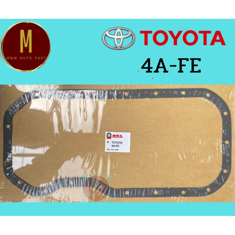 ประเก็นแคร้ง TOYOTA 4AFE AE100 AE101 AE104 AT190 16V COROLLA 1600CC ...