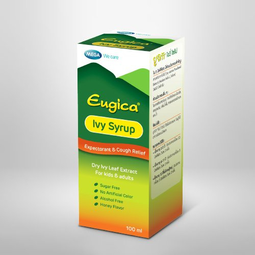 MEGA We care เมก้าวีแคร์ Eugica Ivy Syrup ยูจิก้า ไอวี่ ไซรัป ขนาด 100 ml. | Shopee Thailand