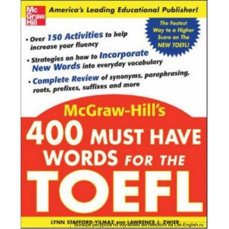 คำศัพท์พิชิต TOEFL 400 Must have words for Toefl แบบไฟล์ | Shopee Thailand