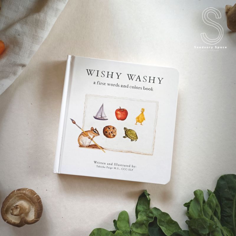 Wishy Washy A first words and colors book By Tabitha Paige | Shopee ...