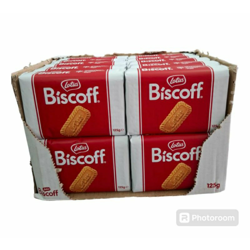 LOTUS Biscoff Biscuit 125g.ยกลัง 20 แพ็คExp21/04/25 | Shopee Thailand