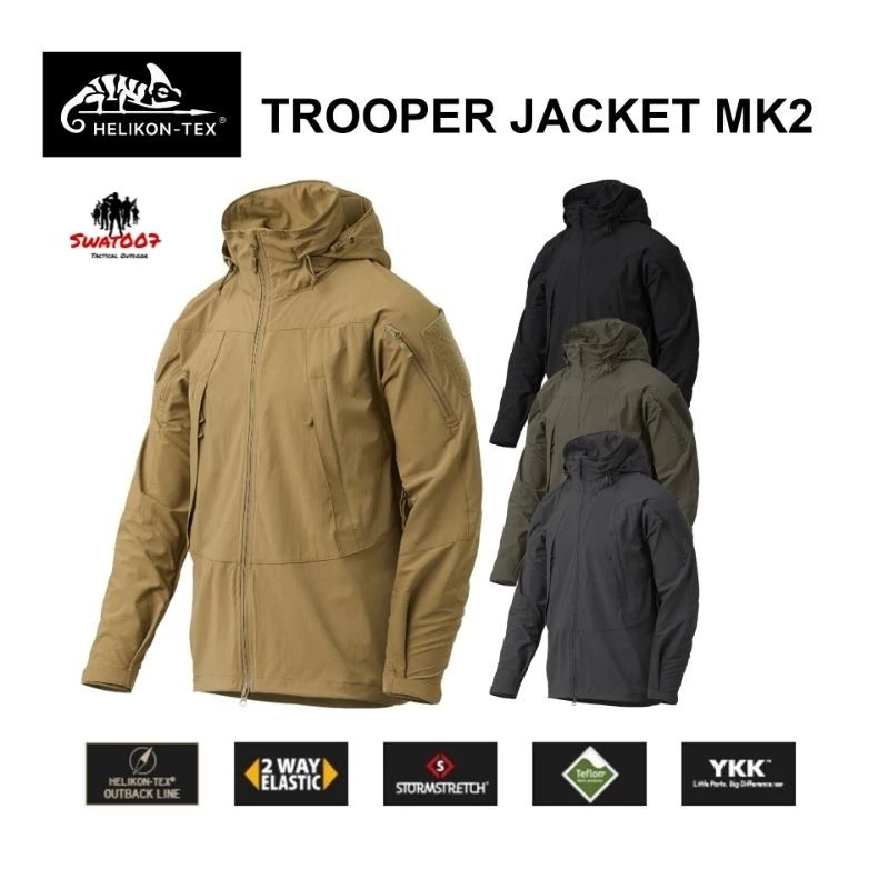 TROOPER JACKET MK2🔖แบรนด์ Helikon-Tex | Shopee Thailand