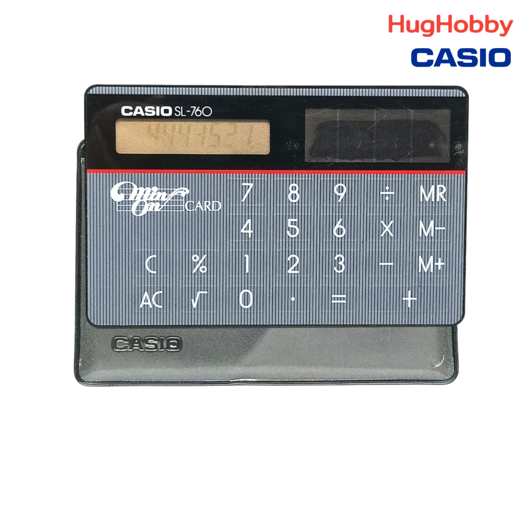 「ซาก/อะไหล่」เครื่องคิดเลข CASIO SL-760 เปิดติด แต่จอมองไม่ชัด เลขขึ้นไม่ครบ ขายตามสภาพ | Shopee ...