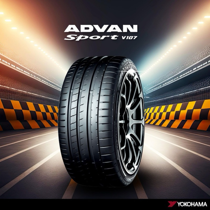 ยางรถยนต์ YOKOHAMA 225/45 R18 รุ่น ADVAN SPORT V107 95Y *JP (จัดส่งฟรี!!! ทั่วประเทศ) | Shopee ...