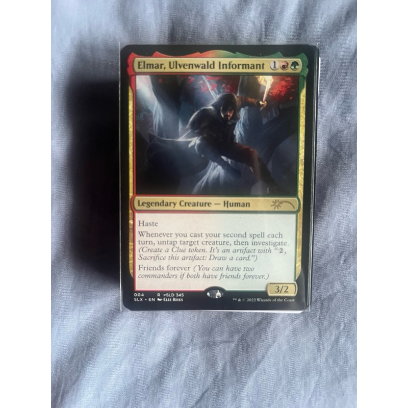 การ์ด MTG Elmar, Ulvenwald Informant Magic the Gathering EDH รุ่น ...