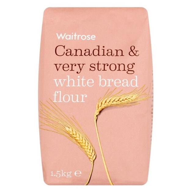 Waitrose Canadian & Very Strong White Bread Flour 1.5kg. เวทโทรส แคน ...