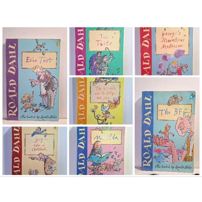 หนังสือ Roald Dahl ภาษาอังกฤษ esio trot /the twist /matilda /the BFG ...