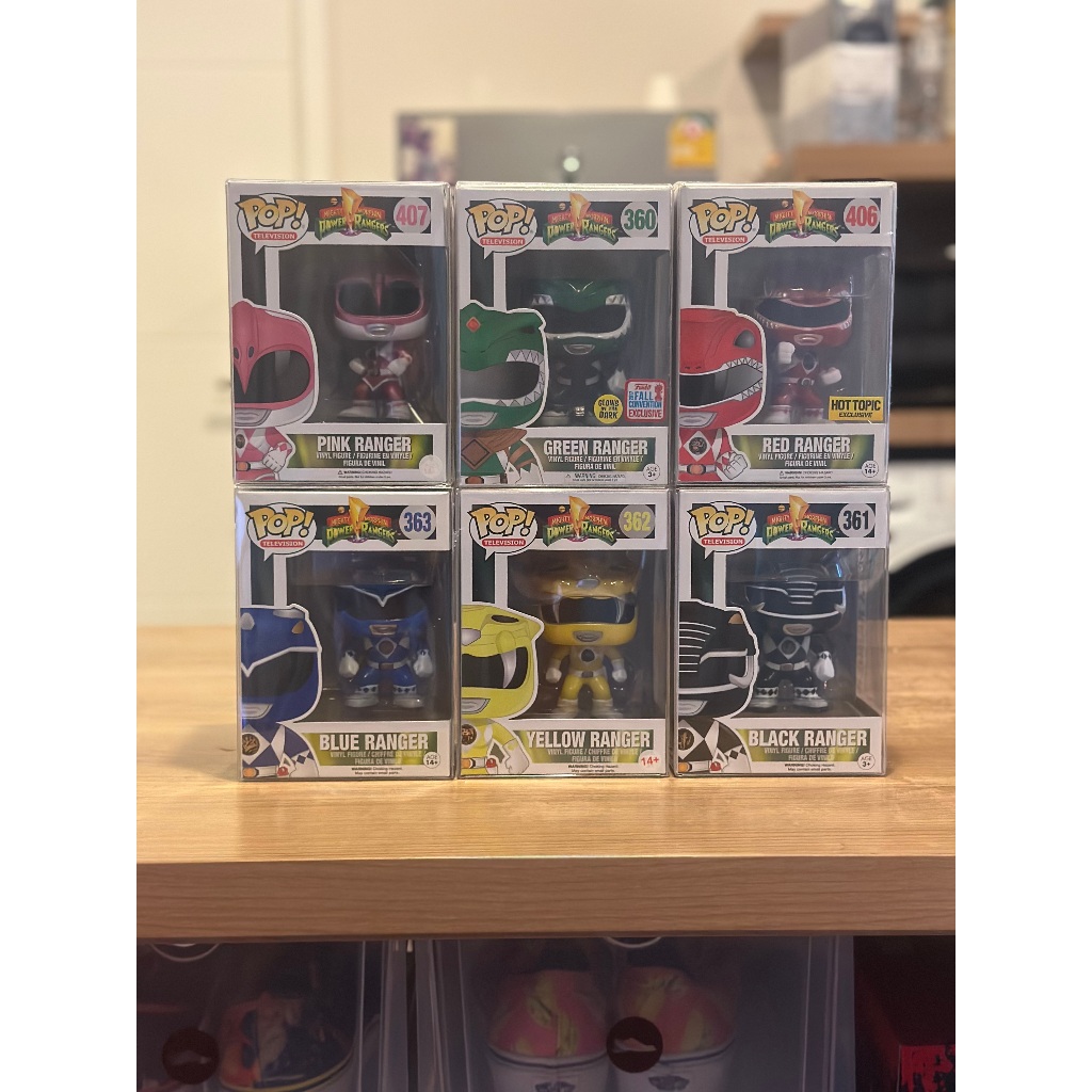Power Rangers Funko POP! Set | Shopee Thailand