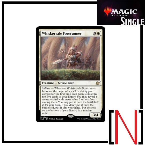 [MTG][Single][BLB] Whiskervale Forerunner ระดับ Rare [ภาษาอังกฤษ ...