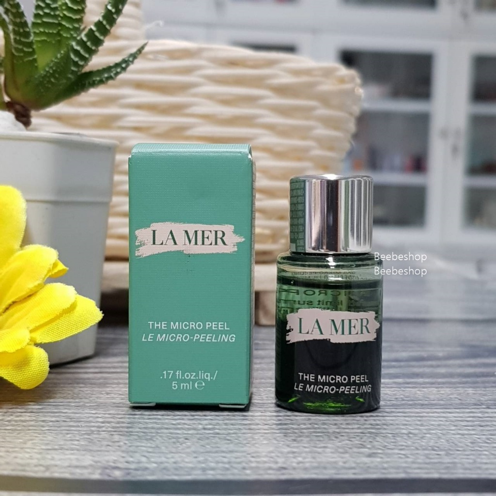 la mer the micro peel 5ml ผลิต06/2023 ทรีตเมนต์ผลัดเซลล์ผิวสำหรับกลางคืน | Shopee Thailand