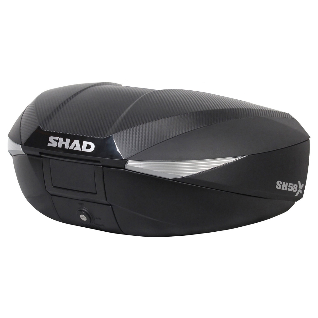 กล่องท้าย SHAD SH58X ลาย Carbon (ไม่มีเบาะพิงหลัง) ขนาด 58L ปรับได้ 3 ...