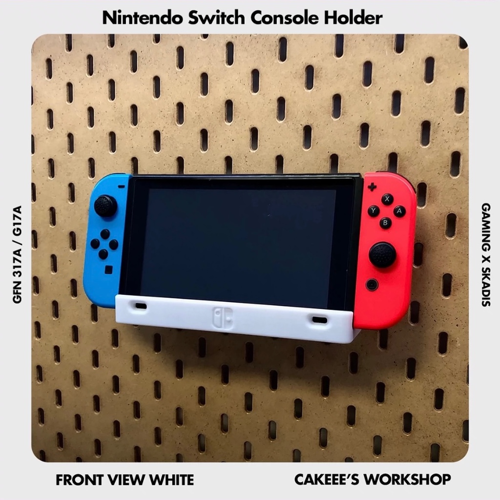 [𝗖𝗛𝗞𝗘𝗘𝗘'𝗦] 🎮 G17A อุปกรณ์เสริมสกัวดิส IKEA SKADIS ที่วาง Nintendo ...