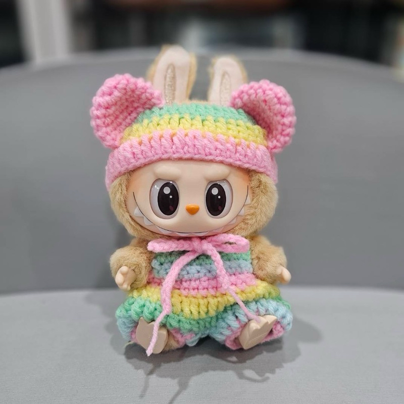 Labubu_v1&v2หมีRainbow[พร้อมส่ง] | Shopee Thailand