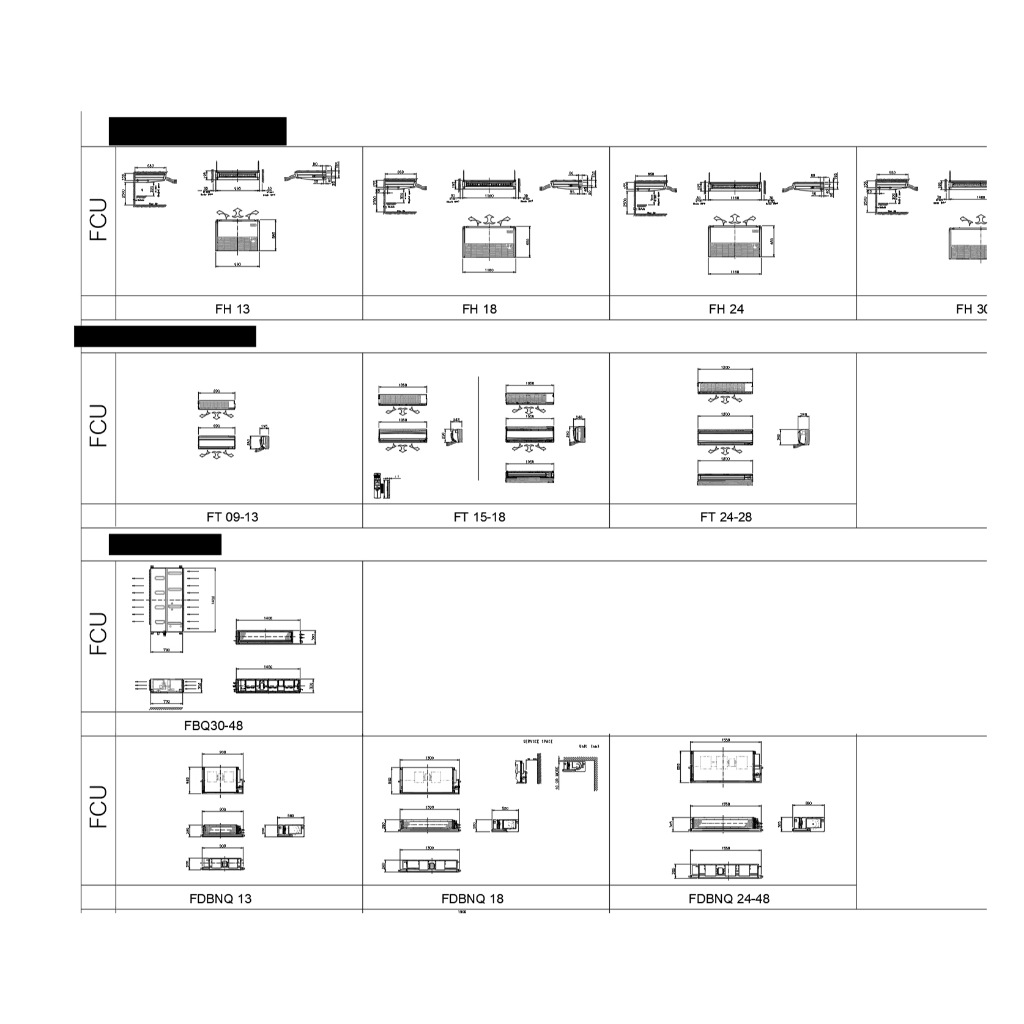 🏠AIR BLOCK เครื่องแอร์และอุปกรณ์งานแอร์ | BLOCK CAD สำหรับงาน SHOP AIR ...