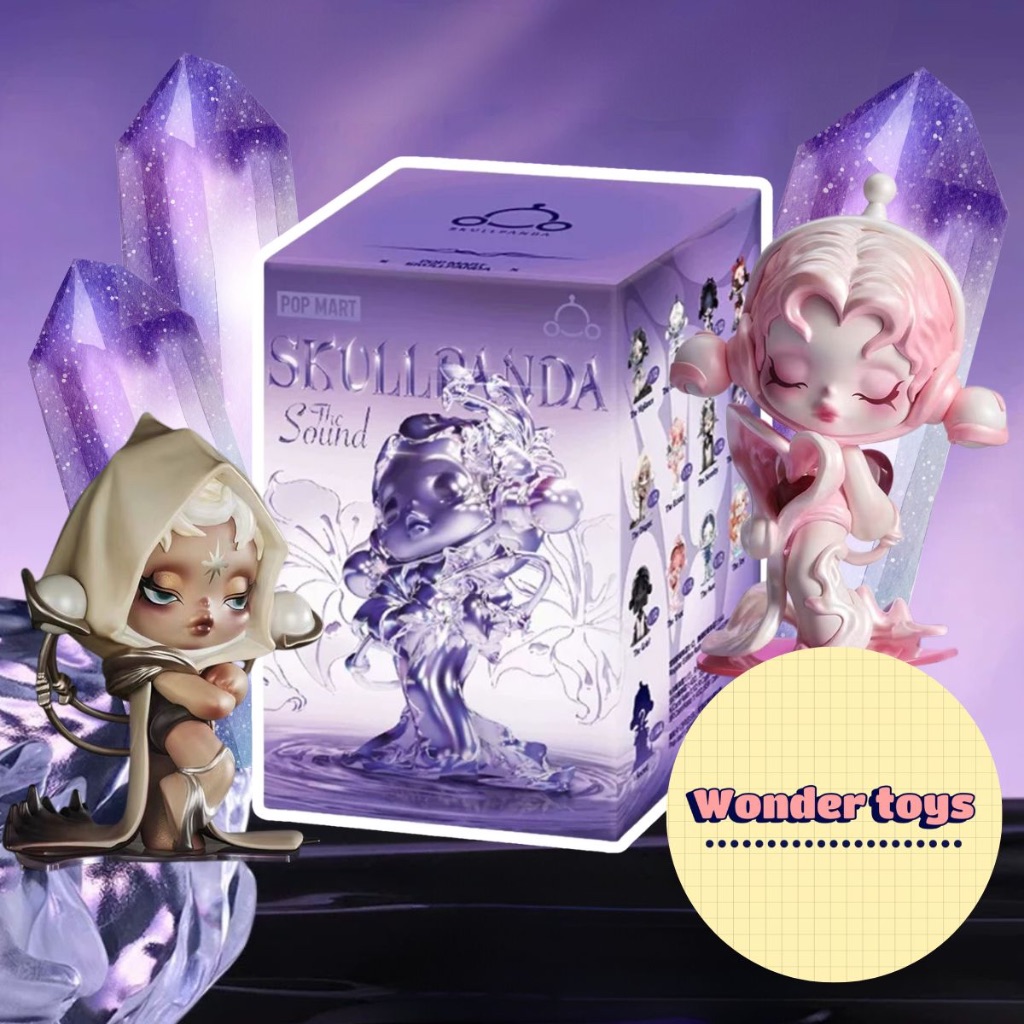 [พร้อมส่ง ส่งไวสุดๆ] Skullpanda The Sound Series Popmart กล่องสุ่ม จุ่ม ...