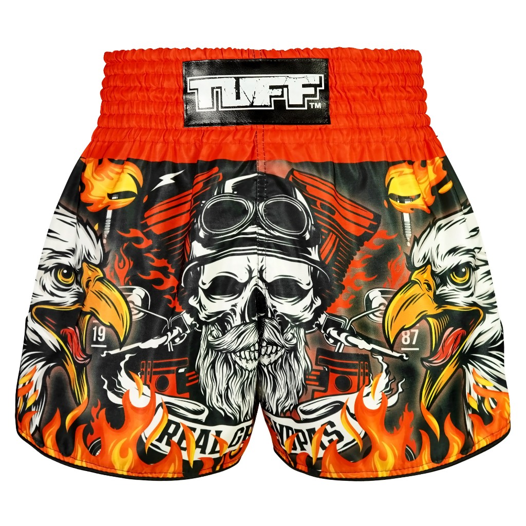 Tuff Muay Thai Shorts TUF-RMS108 Red | Shopee Thailand