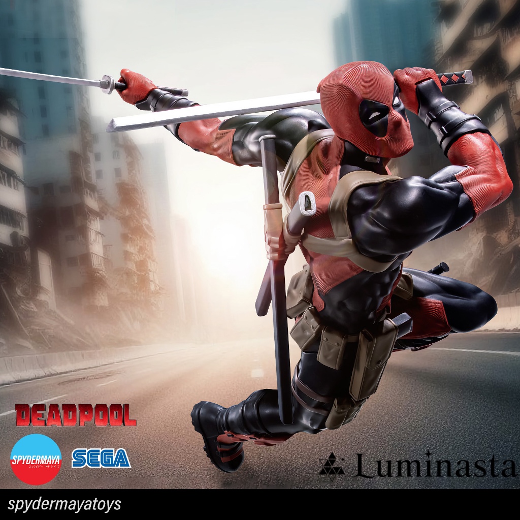 [พร้อมส่ง] ฟิกเกอร์ Deadpool Luminasta - MARVEL - SEGA | Shopee Thailand