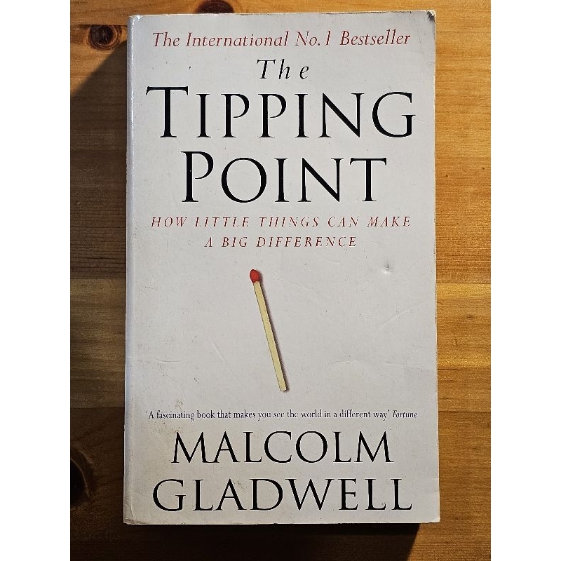 The Tipping point by Malcolm Gladwell (ภาษาอังกฤษ) | Shopee Thailand