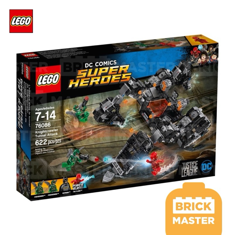 Lego 76086 DC Knightcrawler Tunnel Attack the Flash (retired set) (ของ ...