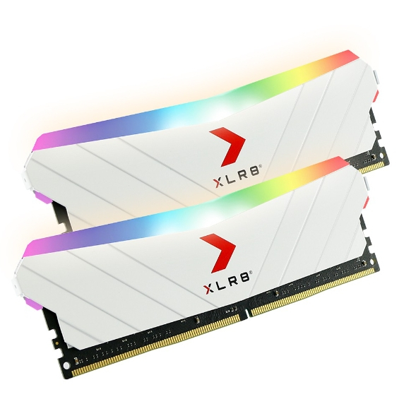 PNY - MD16GK2D4320016XSRGB_XLR8 RGB DDR4 White 16GB(8x2) 3200MHzการรับ ...