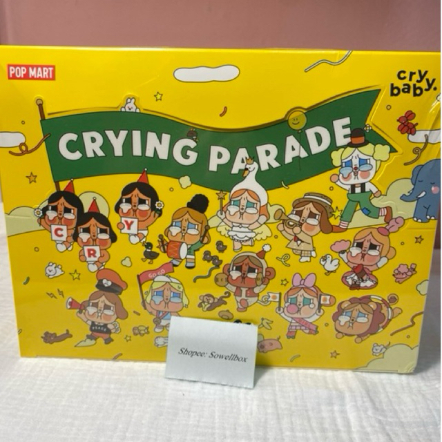 (พร้อมส่ง ไม่แกะซีล) CRYBABY Crying Parade Series whole set ยกกล่อง ...