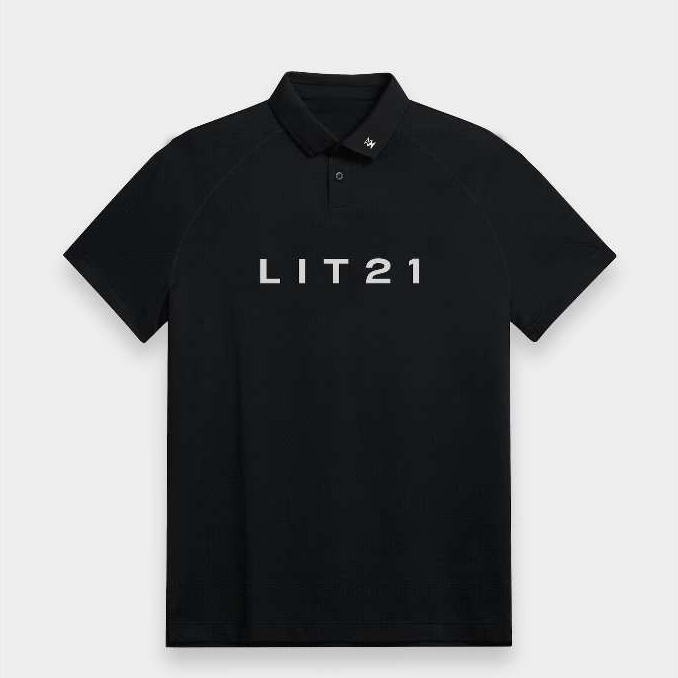 LIT21 GOLF POLO DARK GREY | Shopee Thailand