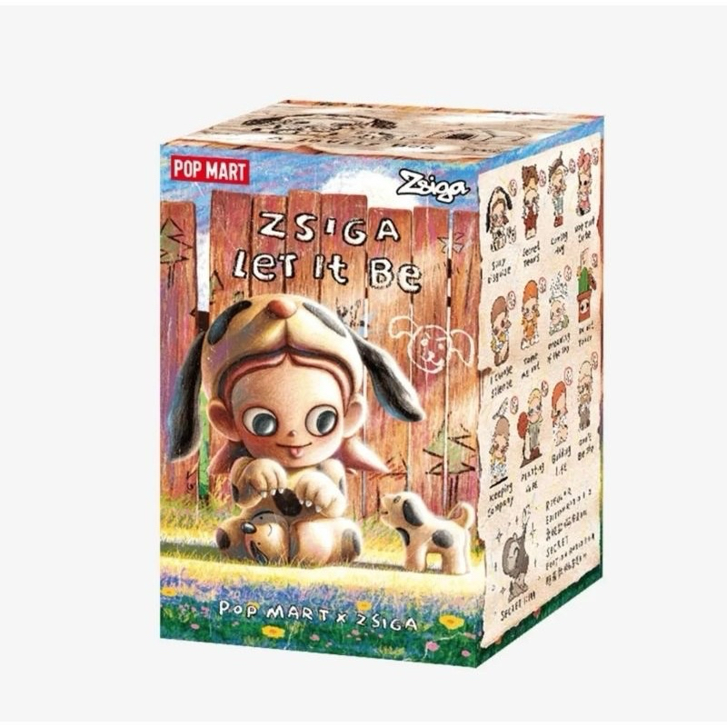 (พร้อมส่ง จากไทย) Popmart Zsiga let it be Allow Series (แบบจุ่มและแบบชก ...