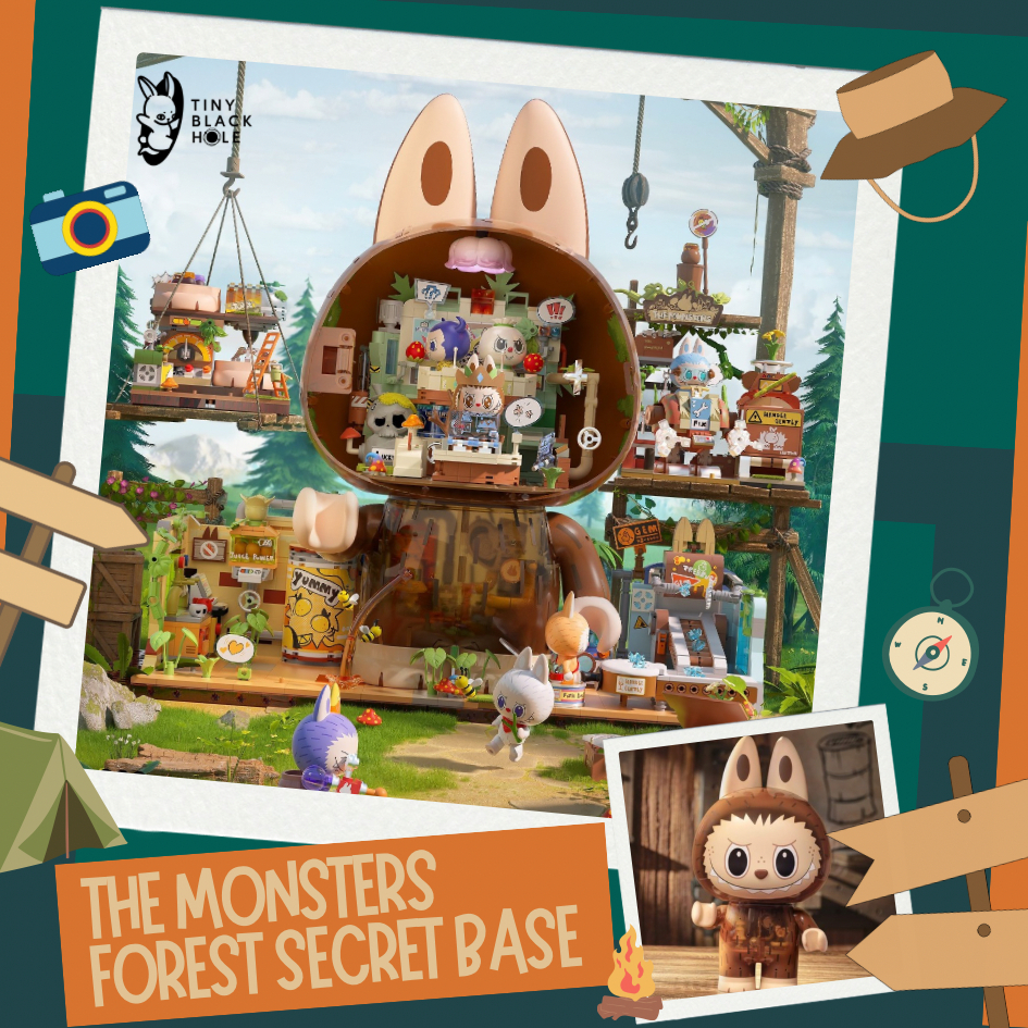 [พร้อมส่ง แบบยก set] Pop Mart: Labubu The Monsters Forest Secret base series blocks | Shopee ...
