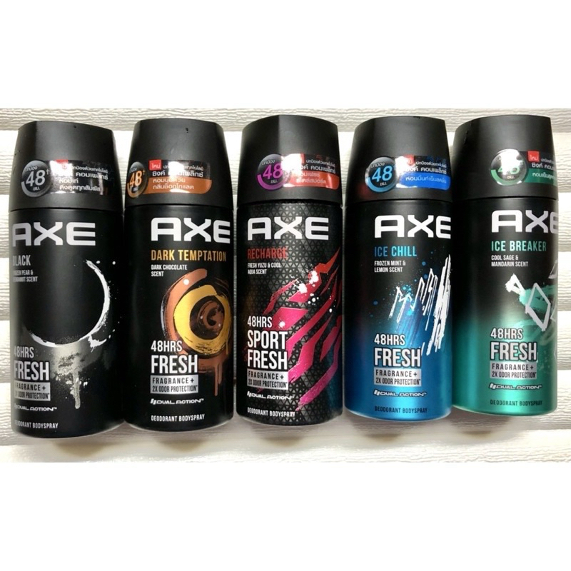 🔥AXE spray 50 ml. ️แอ๊กซ์ สเปรย์ สเปรย์ระงับกลิ่น สเปรย์น้ำหอมระงับ ...