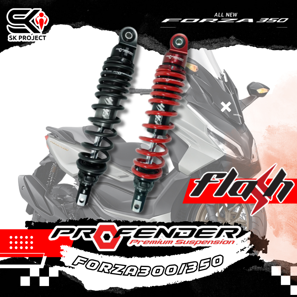 โช๊คหลัง PROFENDER FLASH-SERIES HONDA FORZA300/350 (ไม่มีซัพแทงค์) ส่ง ...
