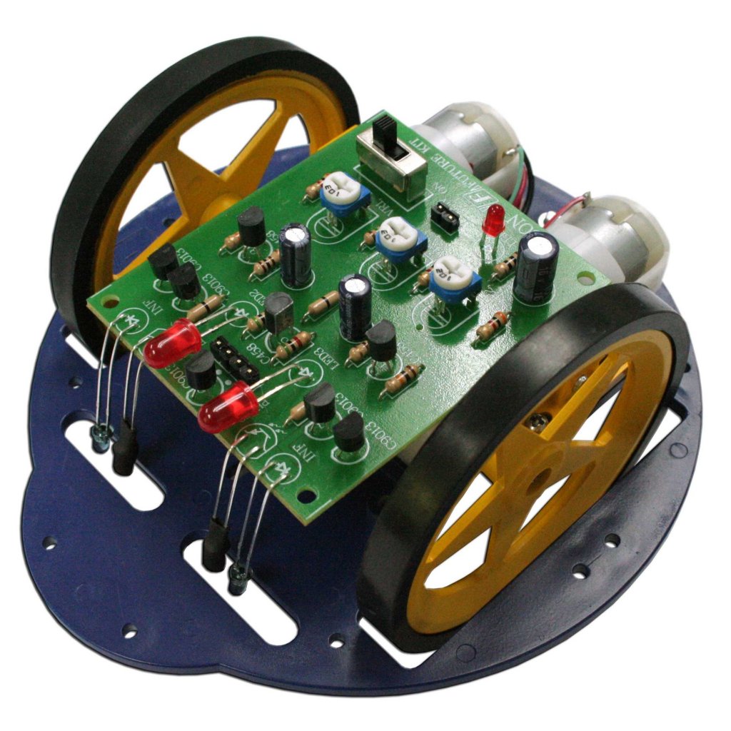 MICROBOT KIT MB121 (MBK121) หุ่นยนต์ GEAR TACON วิ่งตามเส้น | Shopee ...