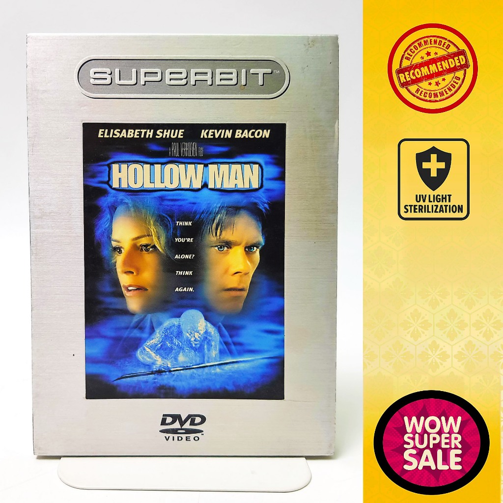 DVD ภาพยนตร์ฮอลลีวูด Hollow Man มนุษย์ไร้เงา แผ่น Superbit แผ่นหายากมาก | Shopee Thailand