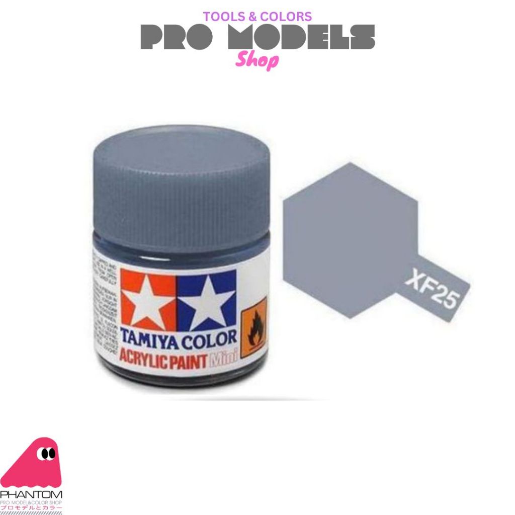 TAMIYA XF24 XF25 XF26 สีสูตรอะคริลิค ชนิดสีด้าน Acrylic 10 ml | Shopee ...