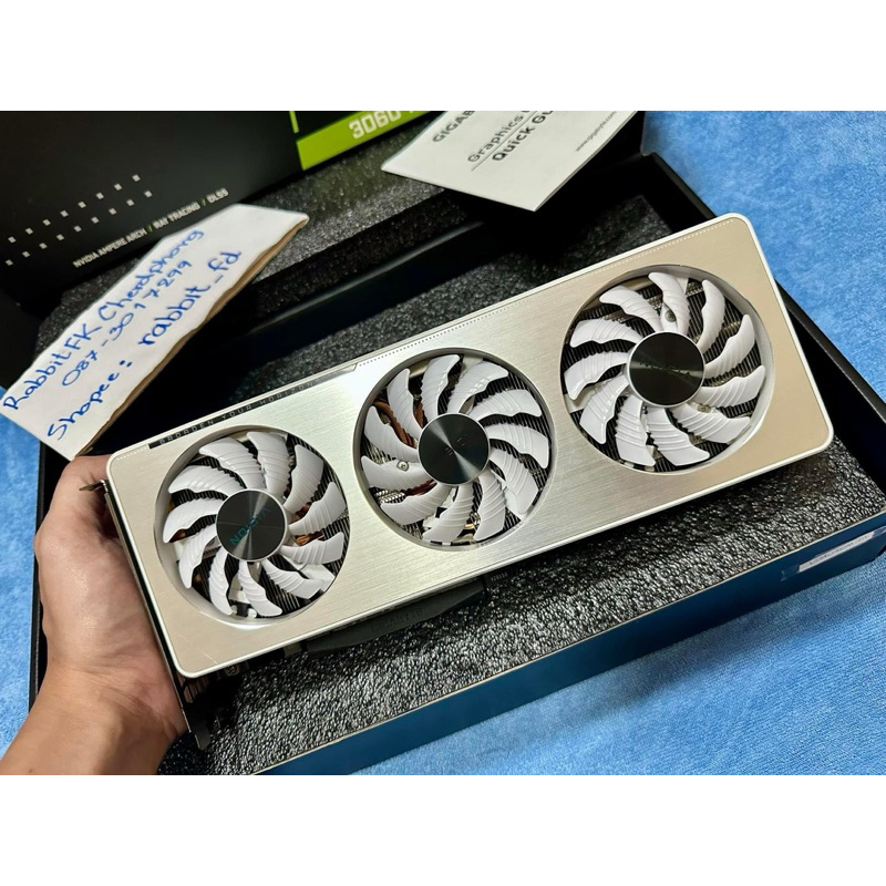 *จองแล้ว RTX 3060Ti Gigabyte Vision OC | Shopee Thailand