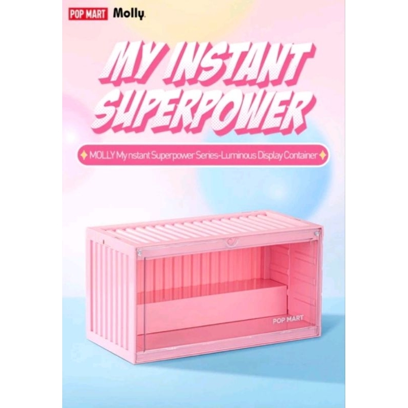 POP MART Luminous Container ตู้โชว์ Model POP MART มีไฟ LED | Shopee ...