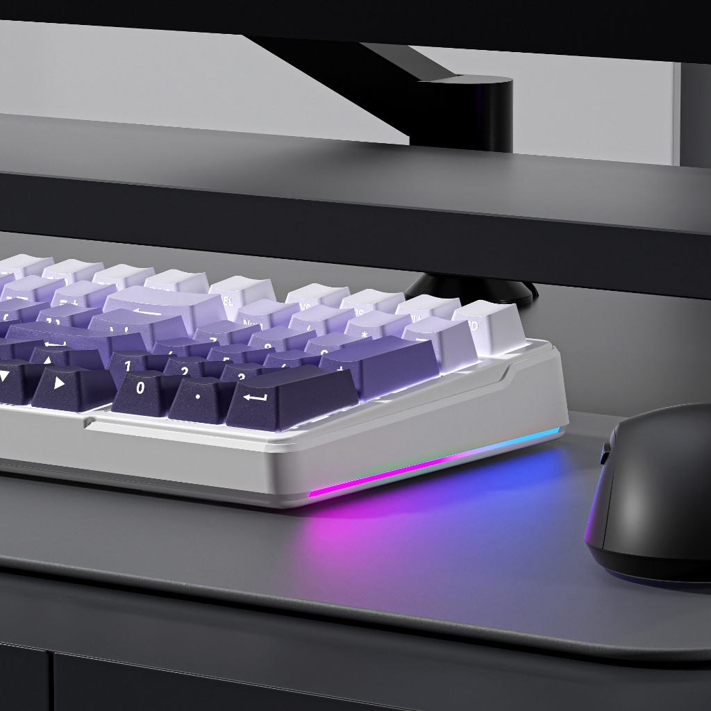 ZIFRIEND ZT99 คีย์บอร์ดเครื่องกล 99 คีย์ Hotswap ด้านข้างแกะสลัก RGB ...