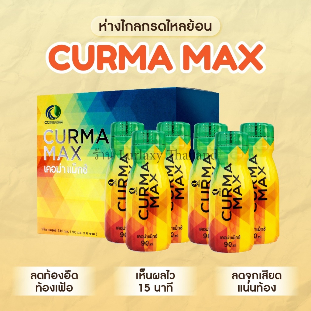 ราคาพิเศษ CURMA MAX เคอม่า แม็กซ์ - ราคาพิเศษ กรดไหลย้อน ท้องอืด สาร ...
