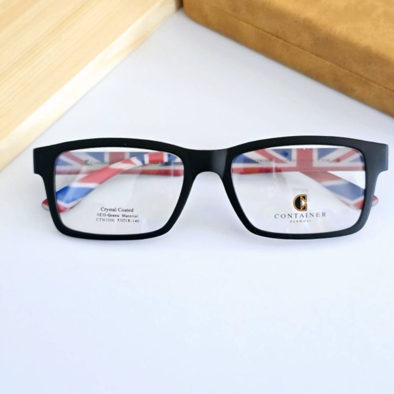 กรอบแว่นContainer รุ่น งCTN3506สไตล์วัยรุ่นเก่าหลีวัสดุTR90 แท้ มาพร้อมกับความเบาแข็งแรงทนทาน ...