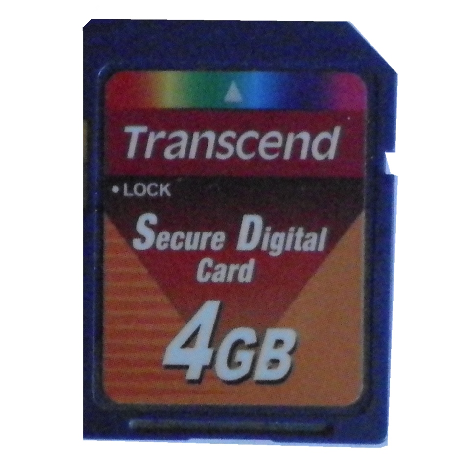 Transcend 4GB SD memory cardการ์ดเก็บข้อมูล | Shopee Thailand