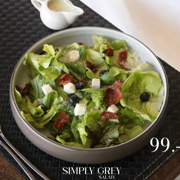 SIMPLY GREY (salad bowl 9”) | Shopee Thailand