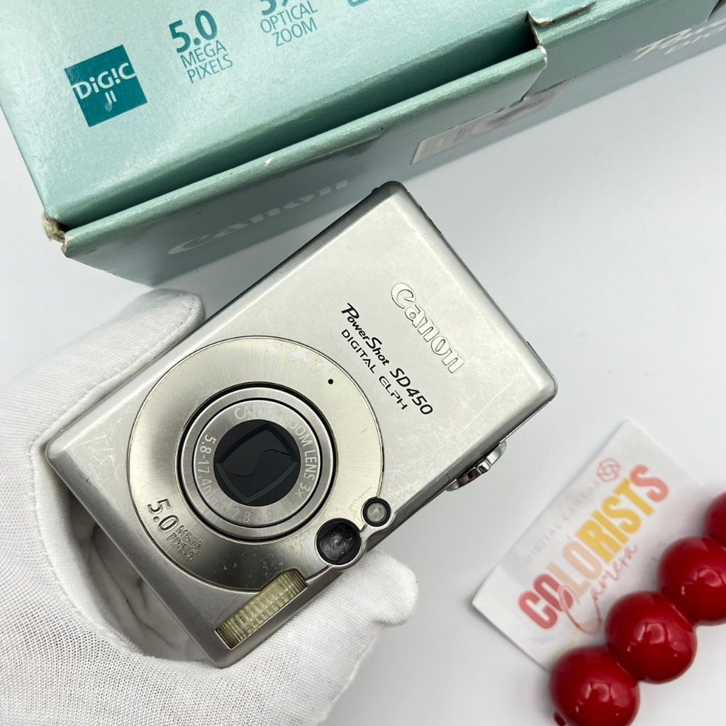 Canon Powershot SD450 (IXUS 55) ครบกล่อง กล้องดิจิตอล | Shopee Thailand