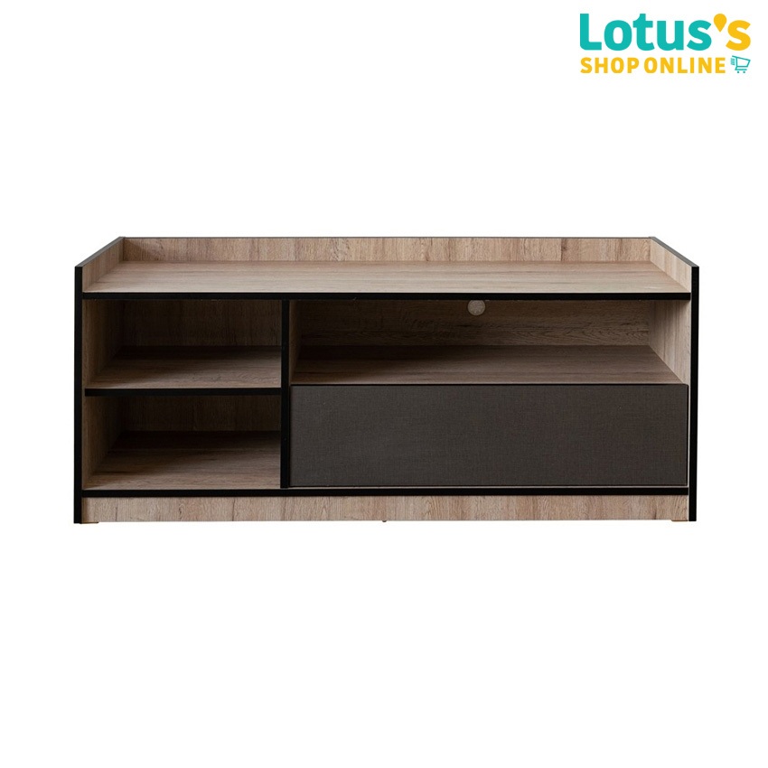 โลตัส ตู้วางทีวี ขนาด 120X40X50 ซม. รุ่น CB-04 สีโซลิค-เทา LOTUS'S TV CONSOLE CB-04 SOLID GREY ...