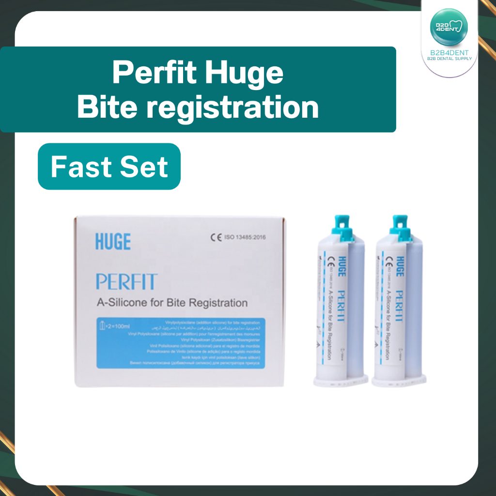 พร้อมส่ง PERFIT Huge Bite Registration-Fast Set ไบท์ ซิลิโคน พิมพ์ฟัน | Shopee Thailand