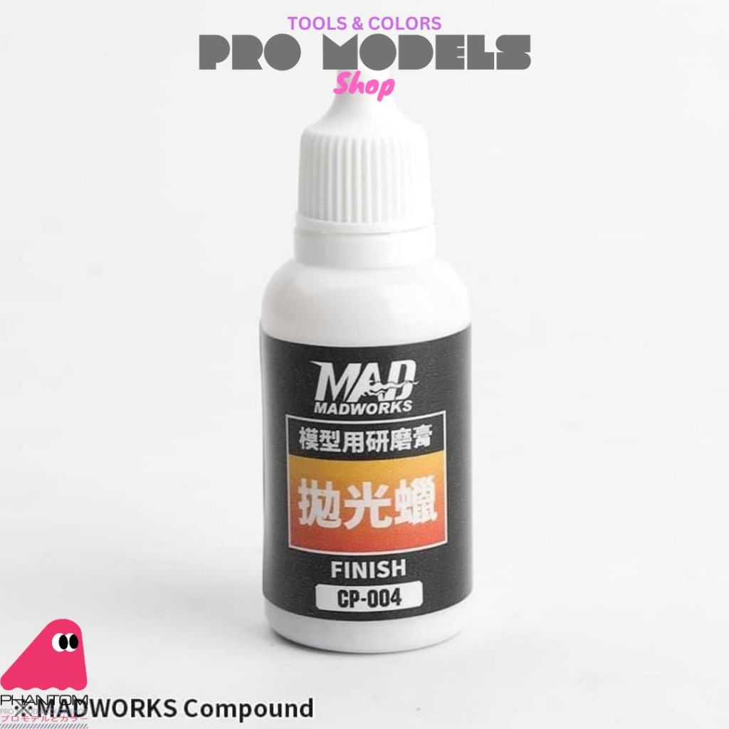 MADWORKS CP004 Polishing Wax ครีมขัดเงาโมเดล ขั้นตอนสุดท้าย พร้อมผ้า | Shopee Thailand